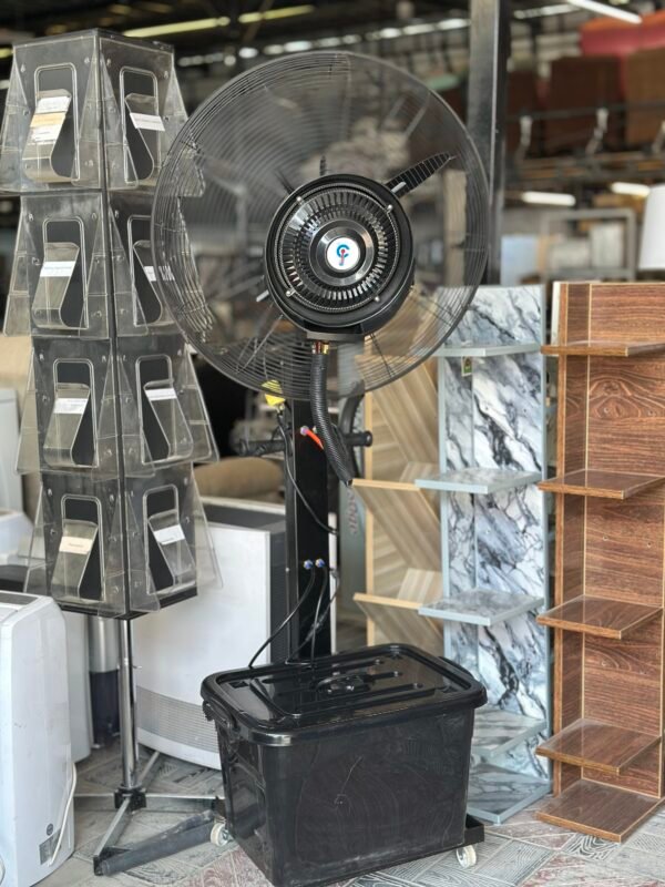 Industrial Air Cooler Fan with Water Tank – Heavy Duty Mist Fan | Large ...